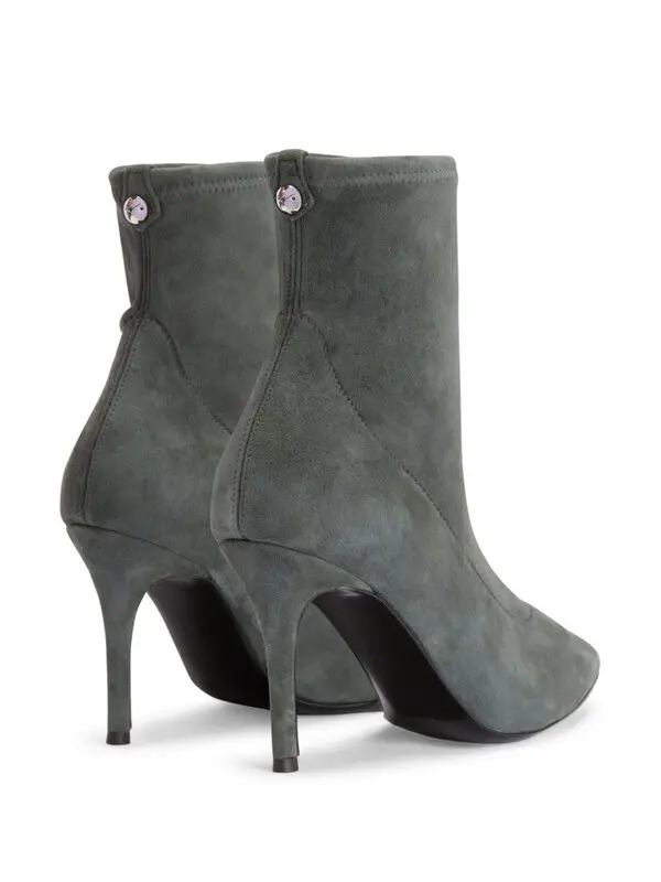 GIUSEPPE ZANOTTI 90mm Mirea Boots - Grey