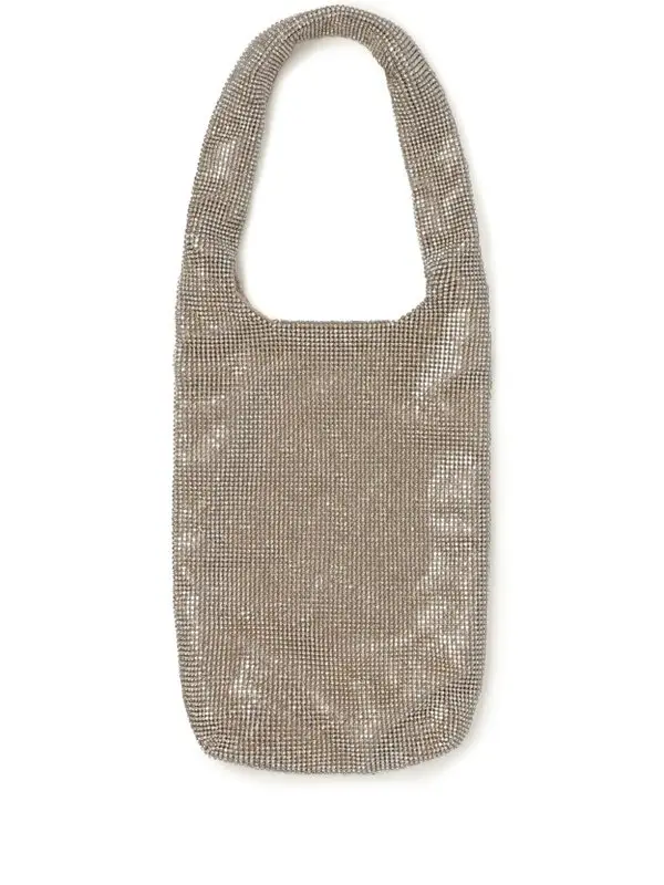 Kara Crystal-embellished Mesh Tote Bag