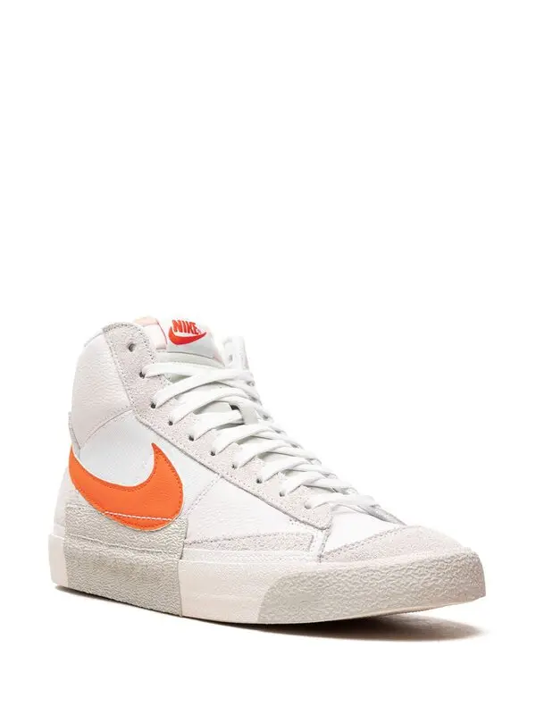 Nike Blazer Mid '77 Remastered Pro Club Sneakers - White