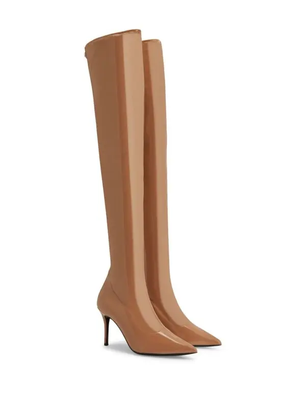 GIUSEPPE ZANOTTI 90mm Makanzie Thigh-high Boots