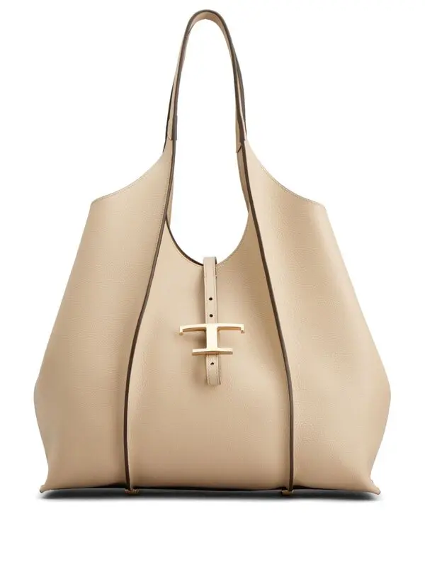 TOD'S T Timeless Leather Tote