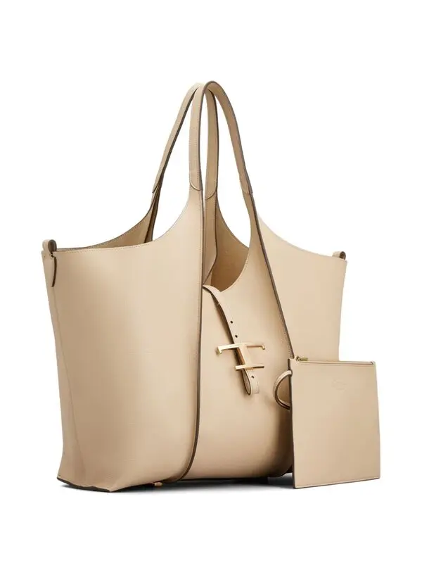 TOD'S T Timeless Leather Tote