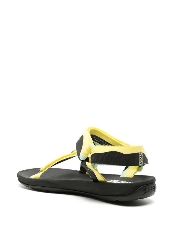 Camper Graphic-print Touch-strap Sandals