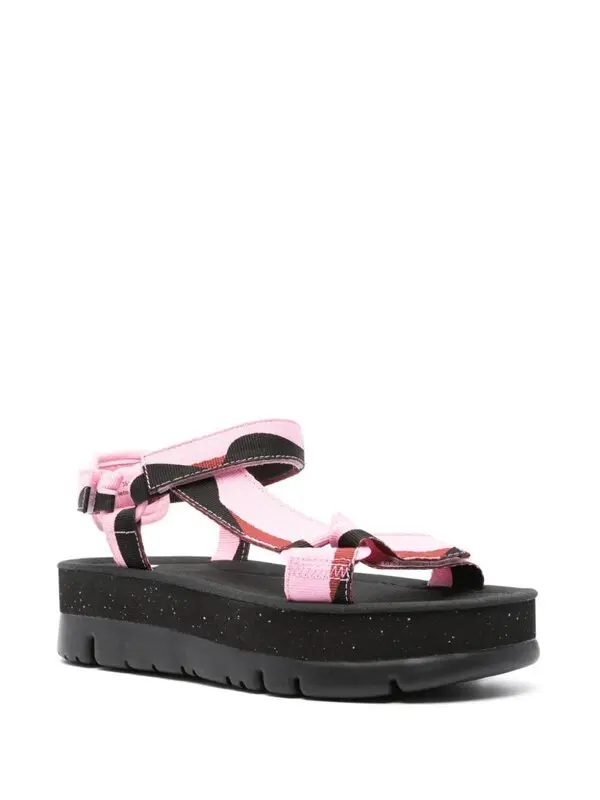 Camper Oruga Up Twins Flatform Sandals