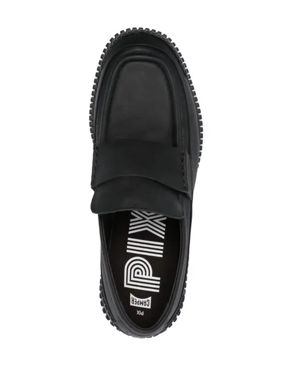 Camper Pix Leather Loafers