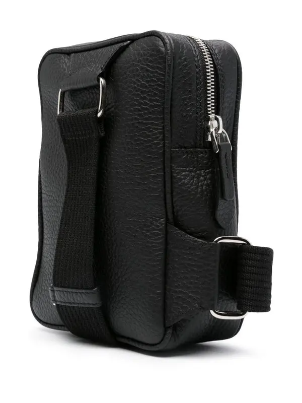 DELAGE Canvas Crossbody Bag - Black