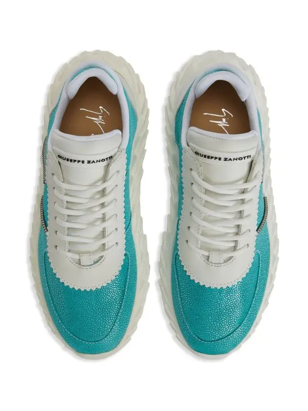 GIUSEPPE ZANOTTI Urchin Low Top Sneakers - Blue