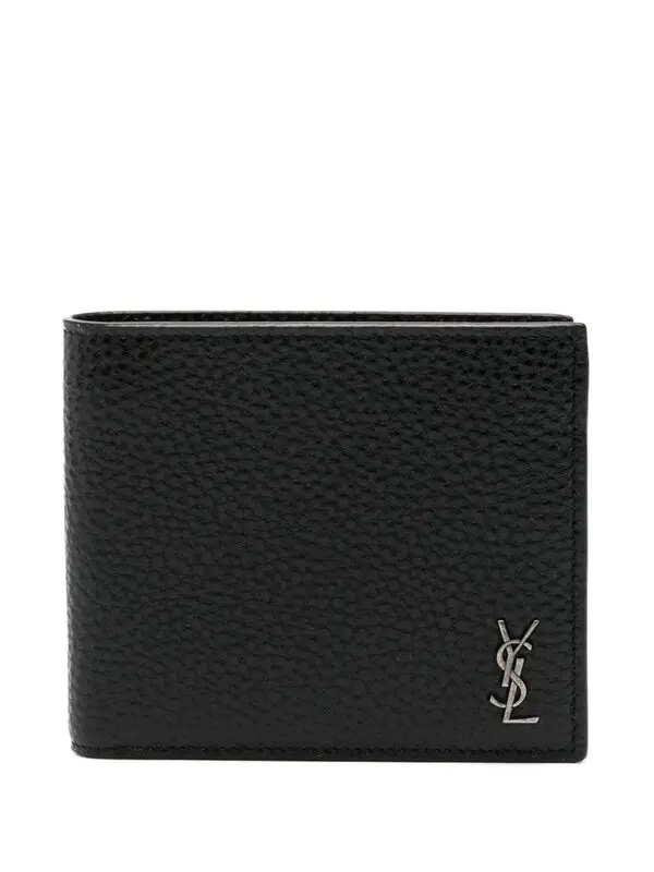 Saint Laurent Cassandre East/west Wallet - Black