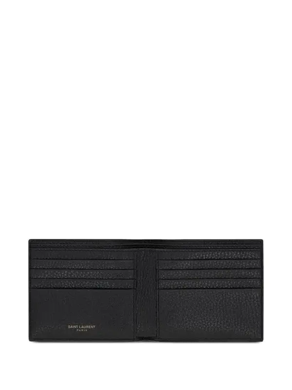 Saint Laurent Cassandre East/west Wallet - Black
