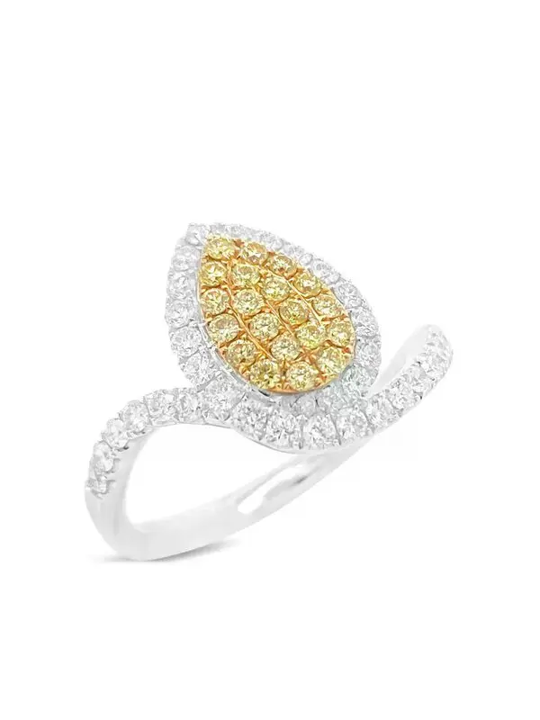 HYT JEWELRY Diamond Pavé Ring - Gold
