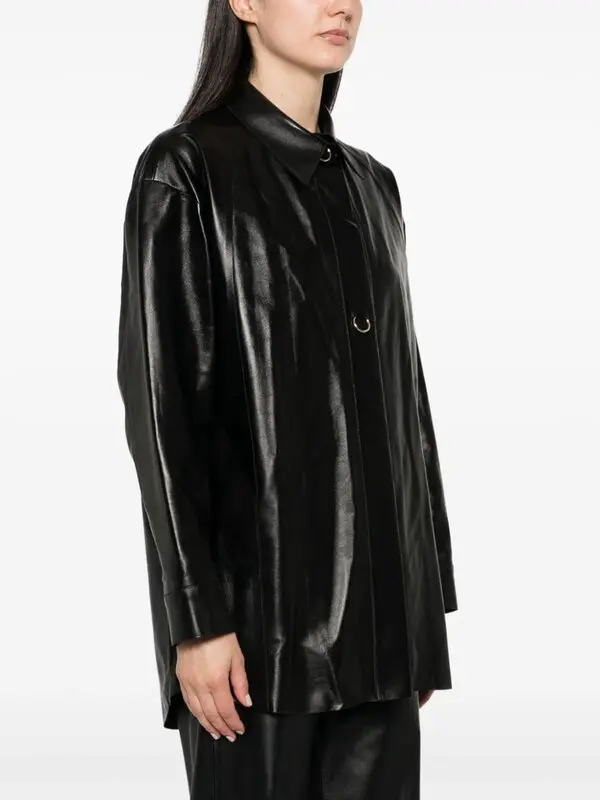AERON Feather Leather Shirt