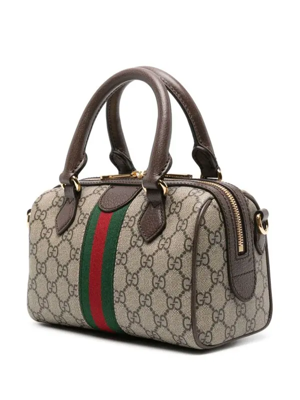 Gucci Mini Ophidia Shoulder Bag - Brown