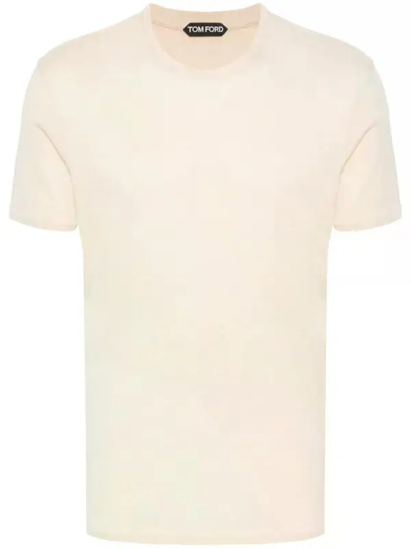 TOM FORD Mélange-effect Cotton-blend T-shirt
