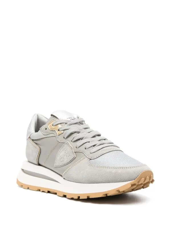 Philippe Model Tropez Haute Lace-up Sneakers - Grey