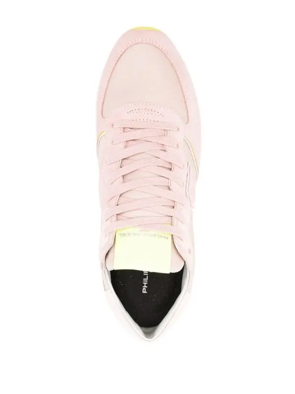 Philippe Model Tropez Lace-up Sneakers - Pink