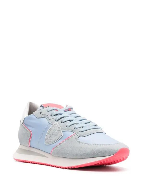 Philippe Model Tropez Lace-up Sneakers - Blue