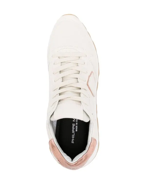 Philippe Model Tropez Haute Sneakers - Neutrals