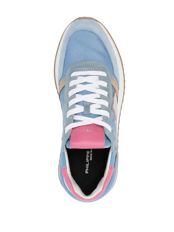 Philippe Model Tropez 2.1 Lace-up Sneakers - Blue