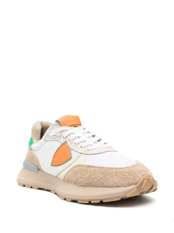 Philippe Model Antibes Logo-patch Sneakers - White