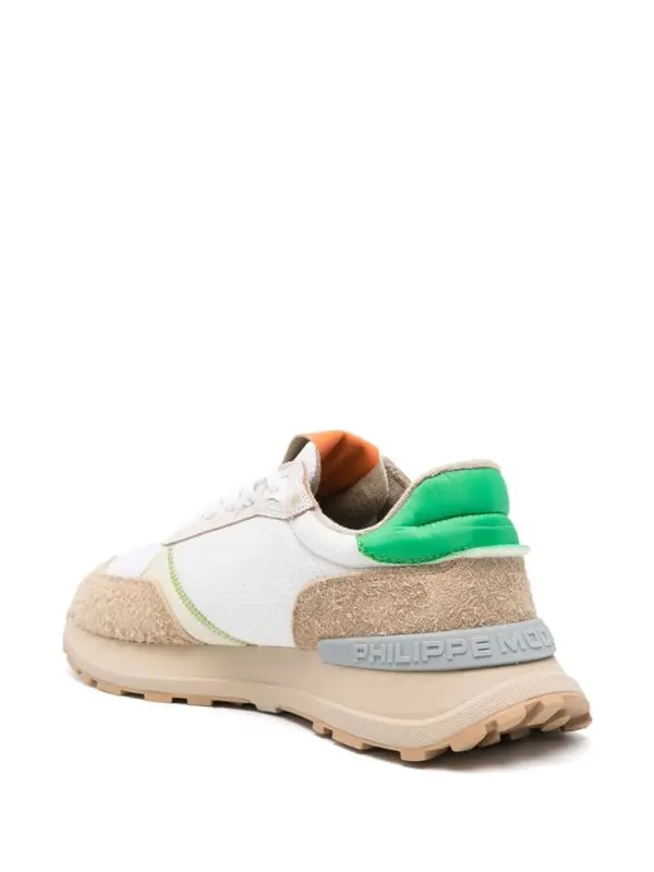 Philippe Model Antibes Logo-patch Sneakers - White