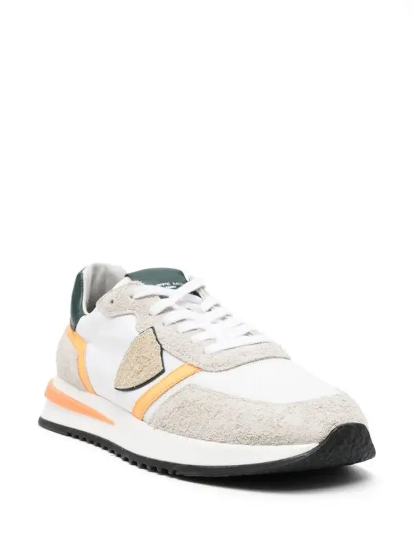 Philippe Model Tropez 2.1 Lace-up Sneakers - White