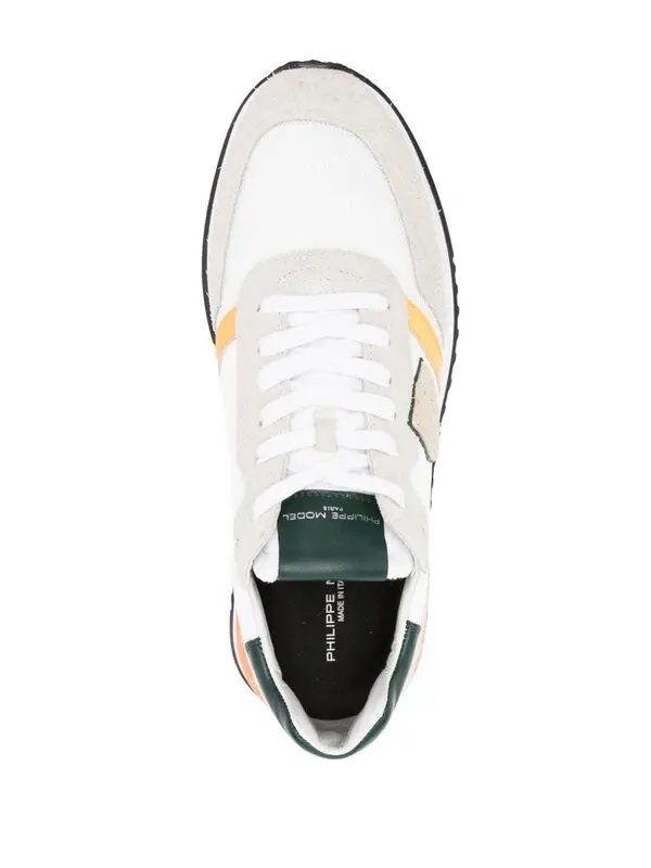 Philippe Model Tropez 2.1 Lace-up Sneakers - White