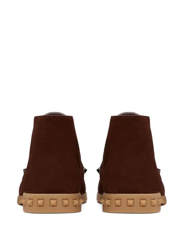 Valentino Garavani Leisure Flows Suede Desert Boots