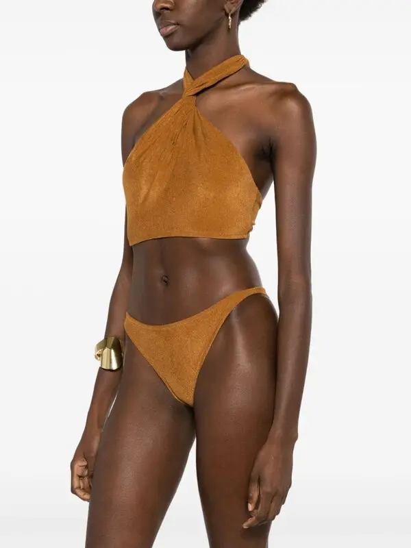 LENNY NIEMEYER Twisted Halterneck Bikini Top