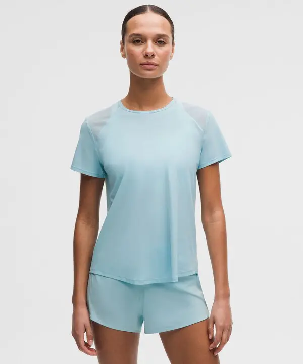 Lululemon Sculpt Short-sleeve T-shirt - Foam Cloud