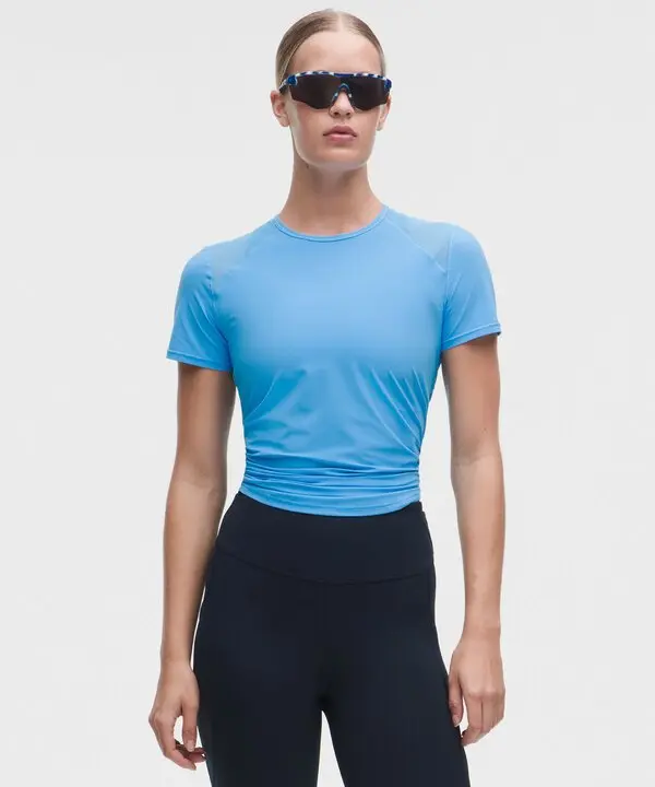Lululemon Sculpt Short-sleeve T-shirt - Ocean Wave
