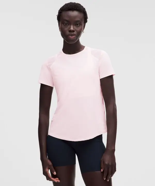 Lululemon Sculpt Short-sleeve T-shirt - Pink Pearl