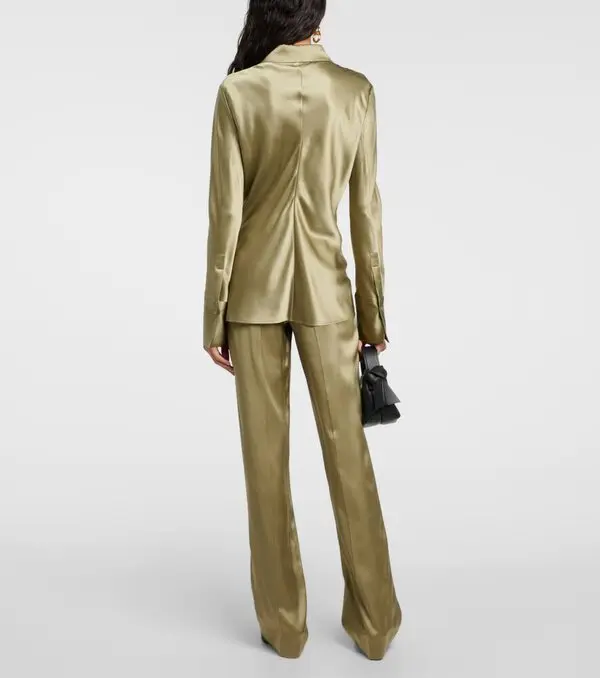 JOSEPH Brunel Silk Satin Blouse
