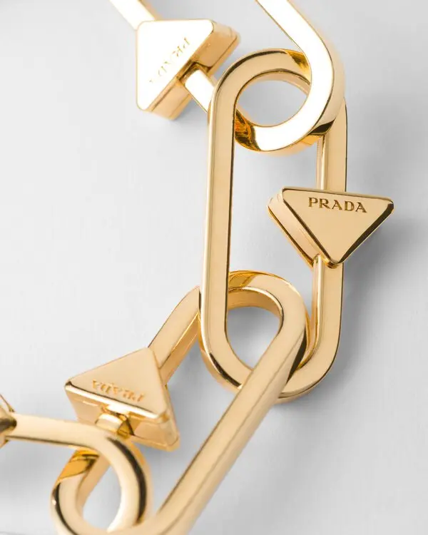 Prada Metal Link Bracelet