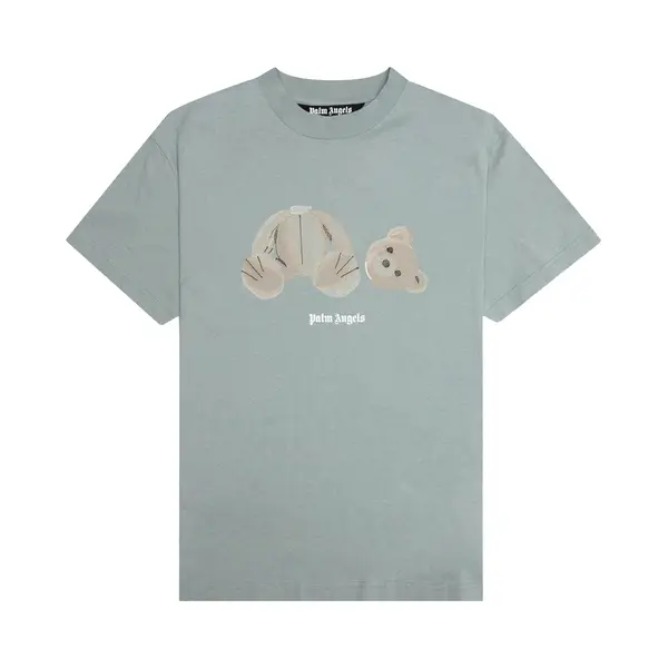 Palm Angels Bear Classic Tee /brown - Grey
