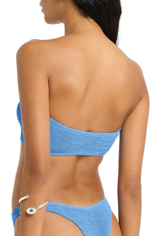 Bond Eye Blake U-bar Bandeau Bikini Top - Azure