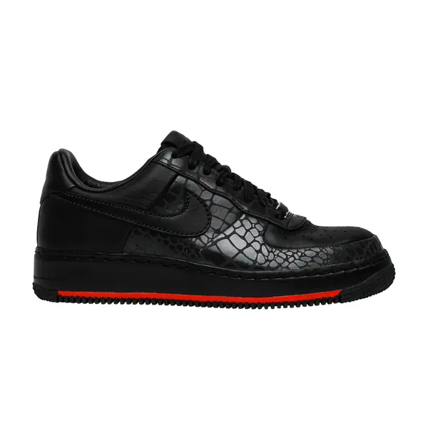 Nike Air Force 1 Supreme I/o 07 'rosie's Dry Goods' Sneakers - Black