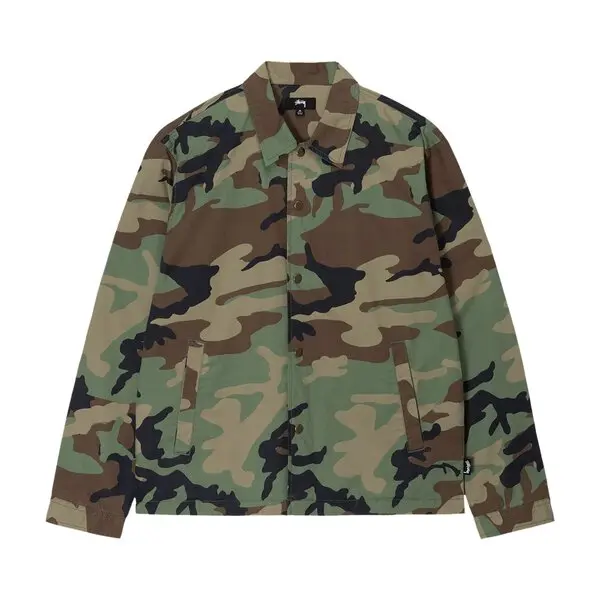 StÜssy Coach Shirt 'camo