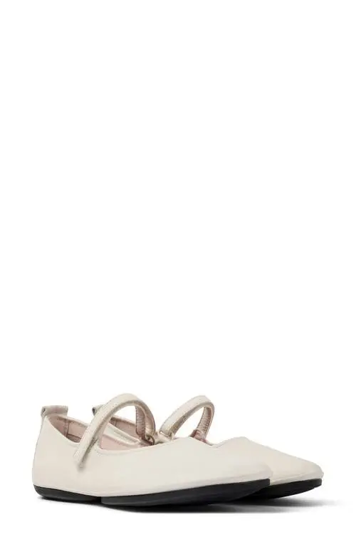 Camper Right Nina Flat - White Natu