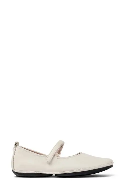 Camper Right Nina Flat - White Natu