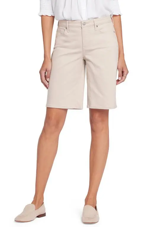 NYDJ Lilly Straight Leg Denim Shorts - Feather