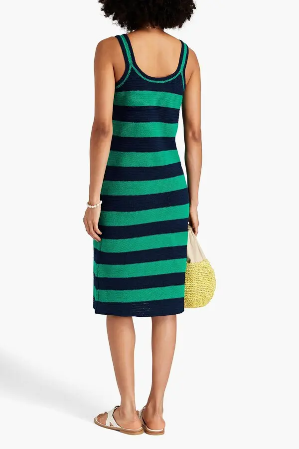 Zimmermann Striped Cotton Midi Dress