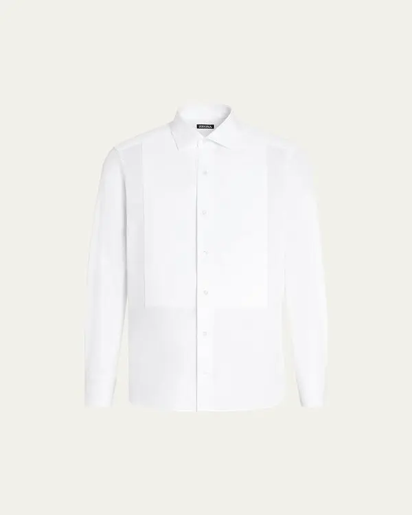 Zegna Formal Piquet Evening Shirt