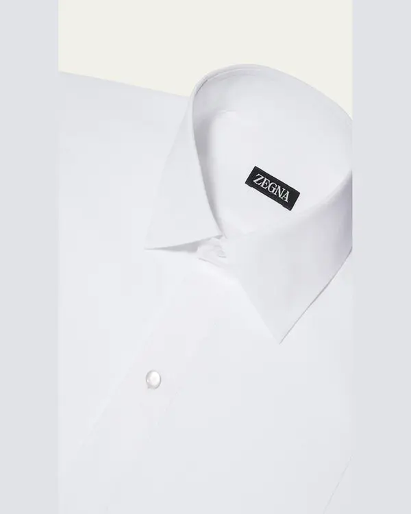 Zegna Formal Piquet Evening Shirt