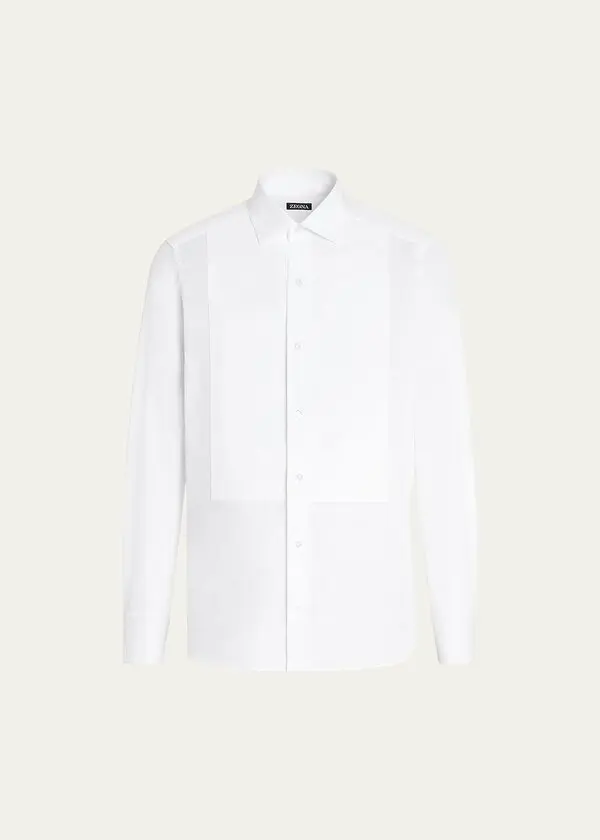 Zegna Formal Piquet Evening Shirt
