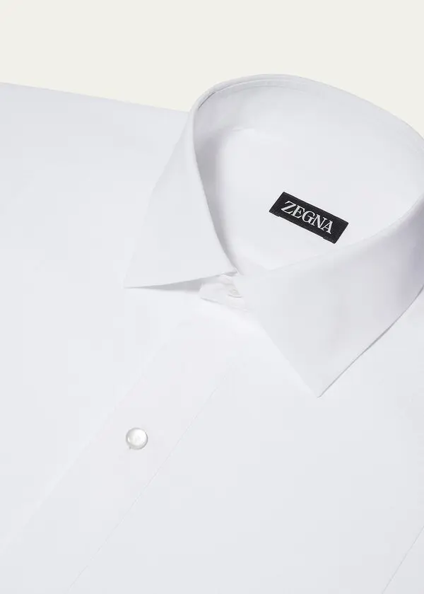 Zegna Formal Piquet Evening Shirt