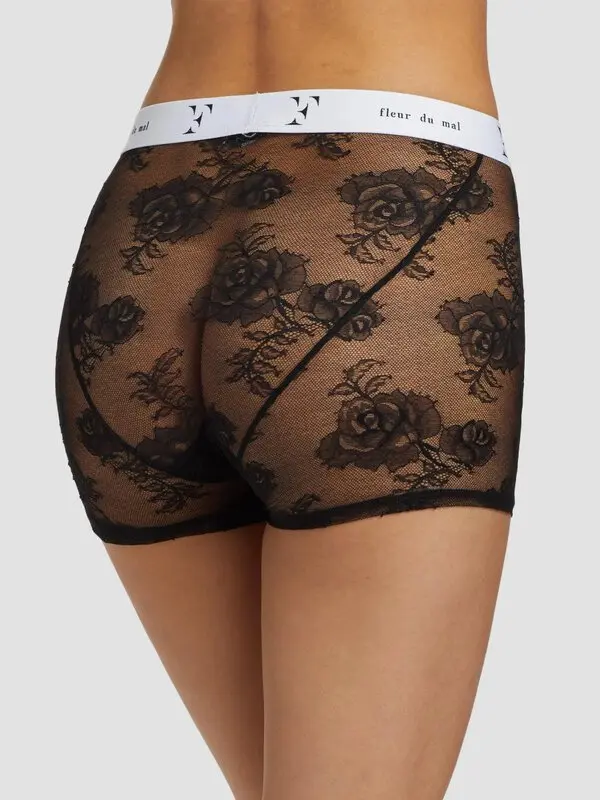 FLEUR DU MAL Bouquet Lace Boxers