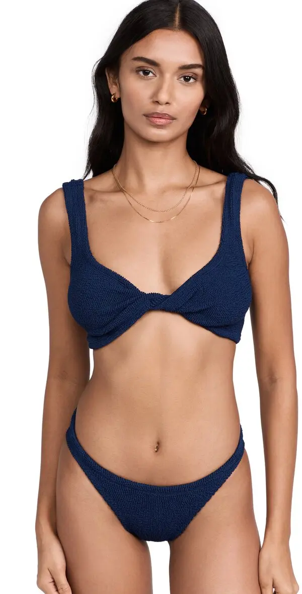 Hunza G Juno Bikini Set - Navy