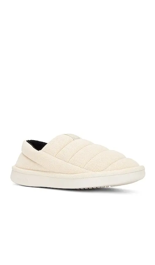 BRUNCH Puffer Corduroy Slides