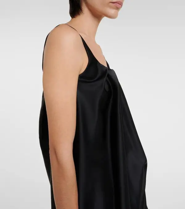 JW Anderson Twisted Satin Mini Dress