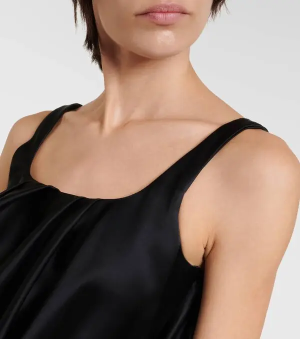 JW Anderson Twisted Satin Mini Dress